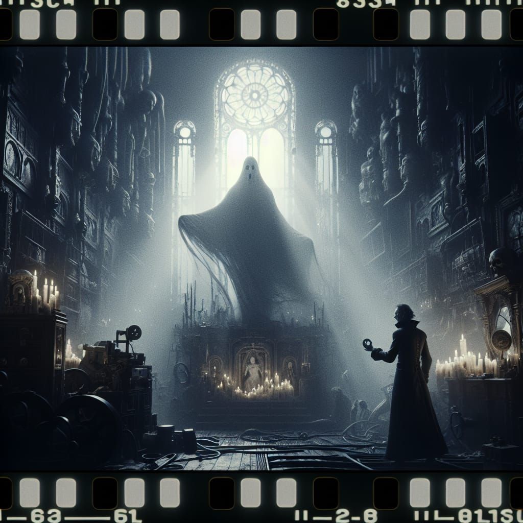 ghost in the machine horror Gustave Doré Greg Rutkowski sinister by ...