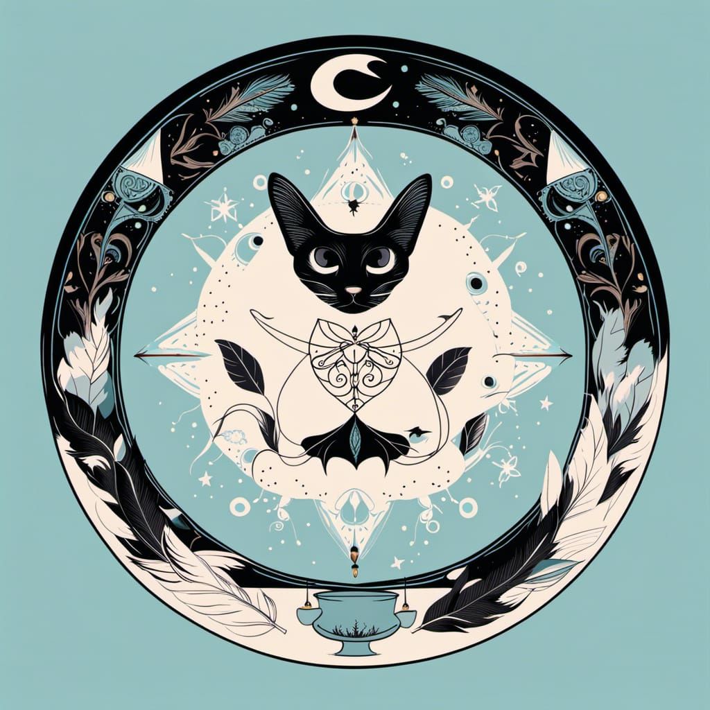 Witch symbols - AI Generated Artwork - NightCafe Creator