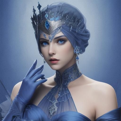 blue Phantom - AI Generated Artwork - NightCafe Creator