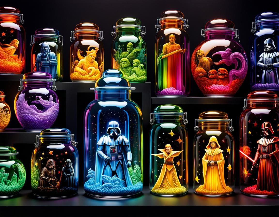 Jar Wars (Revenge of the Sith) - AI Generated Artwork - NightCafe Creator