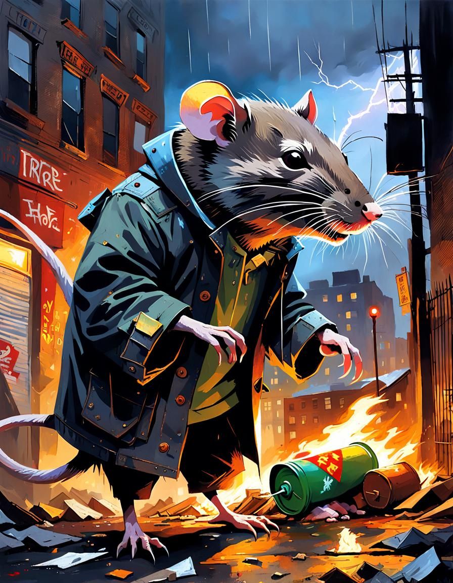 Era of rats - AI Generated Artwork - NightCafe Creator