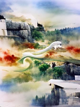 The Legend of the White Snake (Myth 2) - AI Generated Artwork ...