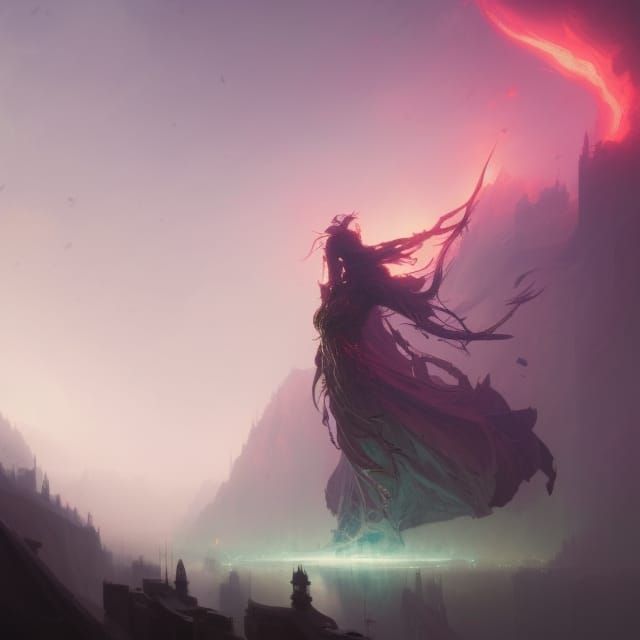 Hell, queen of the underworld - AI Generated Artwork - NightCafe Creator