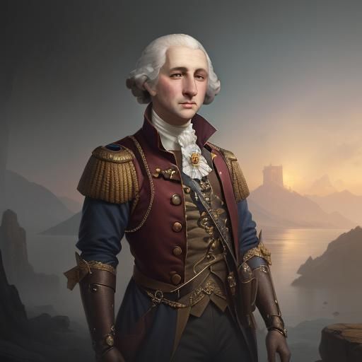 George washington - AI Generated Artwork - NightCafe Creator
