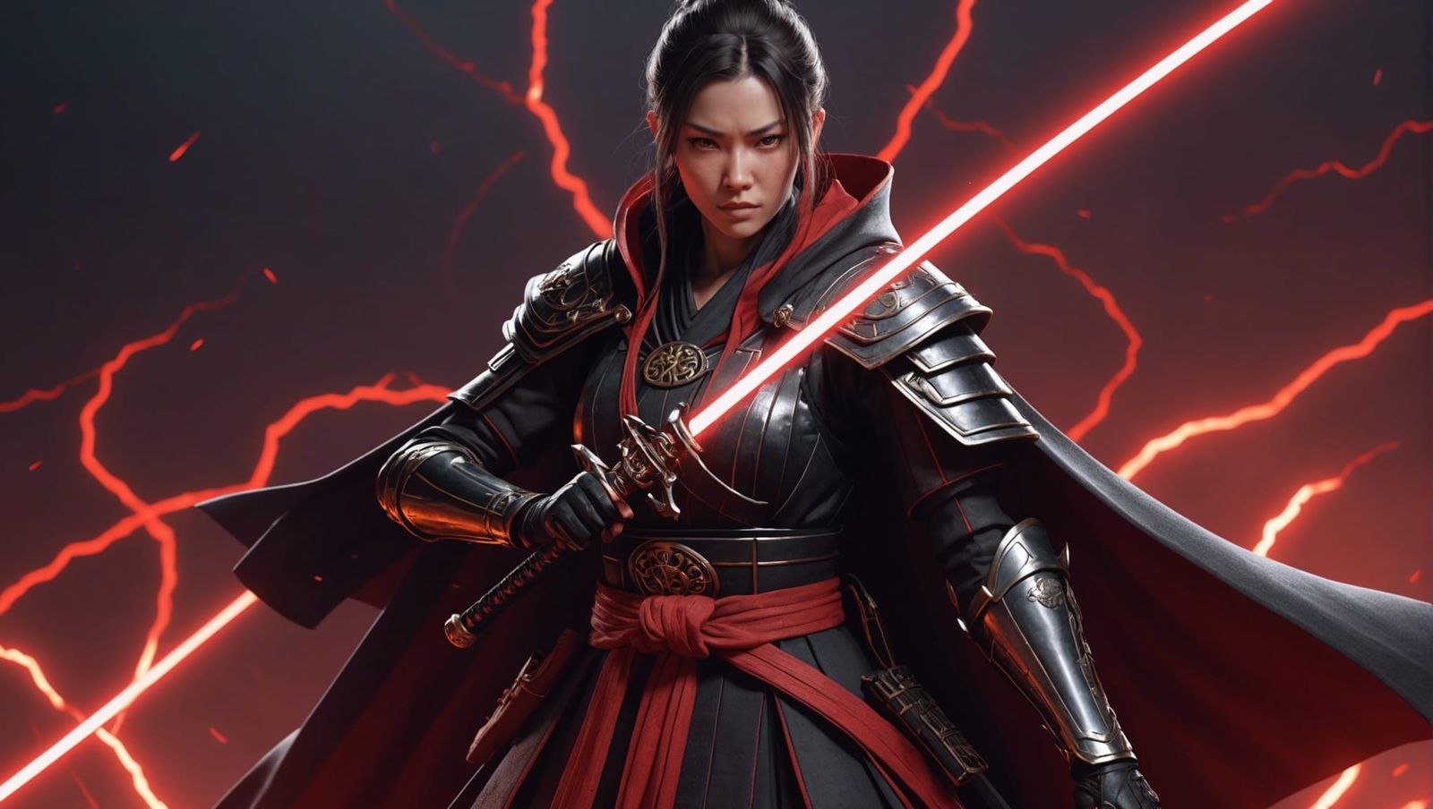 Lady Sith - AI Generated Artwork - NightCafe Creator
