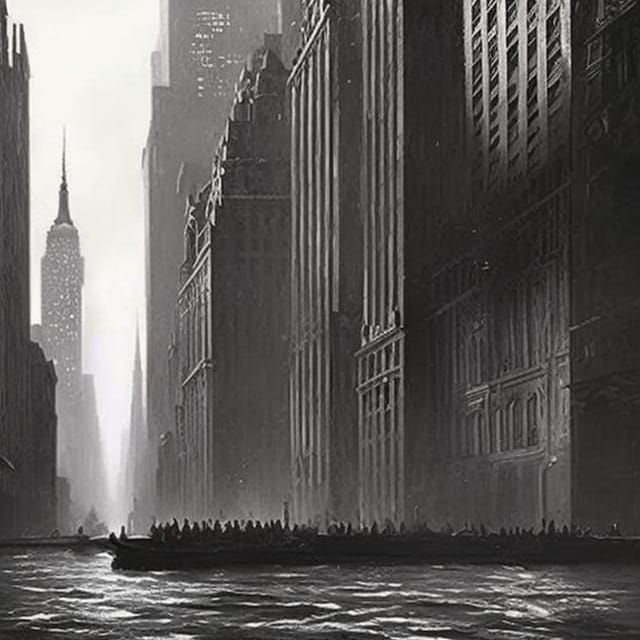 New York City - AI Generated Artwork - NightCafe Creator