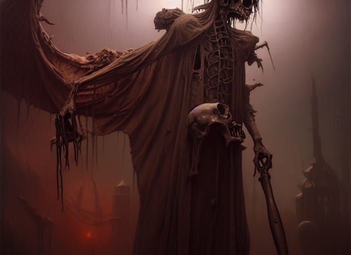 glorious death in macabre spheres - AI Generated Artwork - NightCafe ...