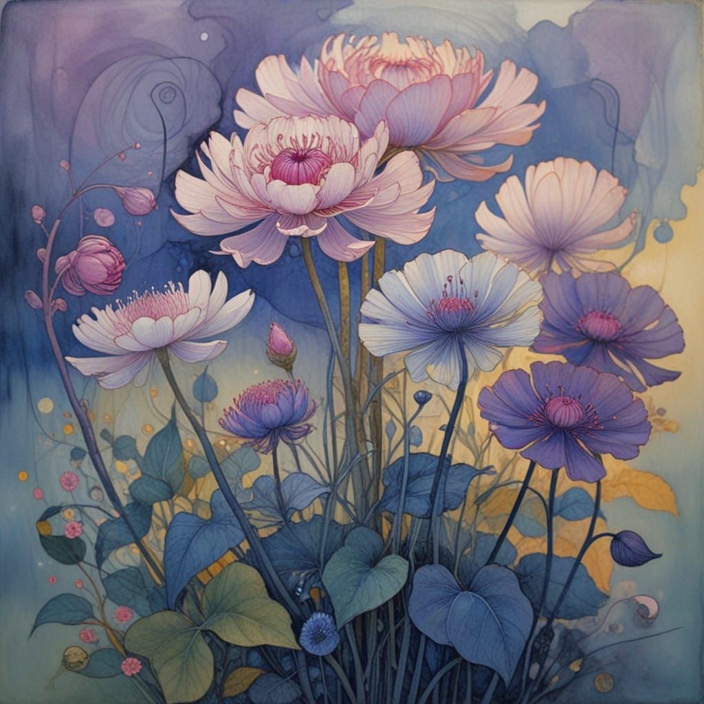 Floral Abstracts - Floral Abstracts