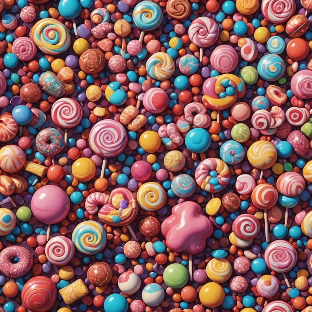 Candy Life - AI Generated Artwork - NightCafe Creator