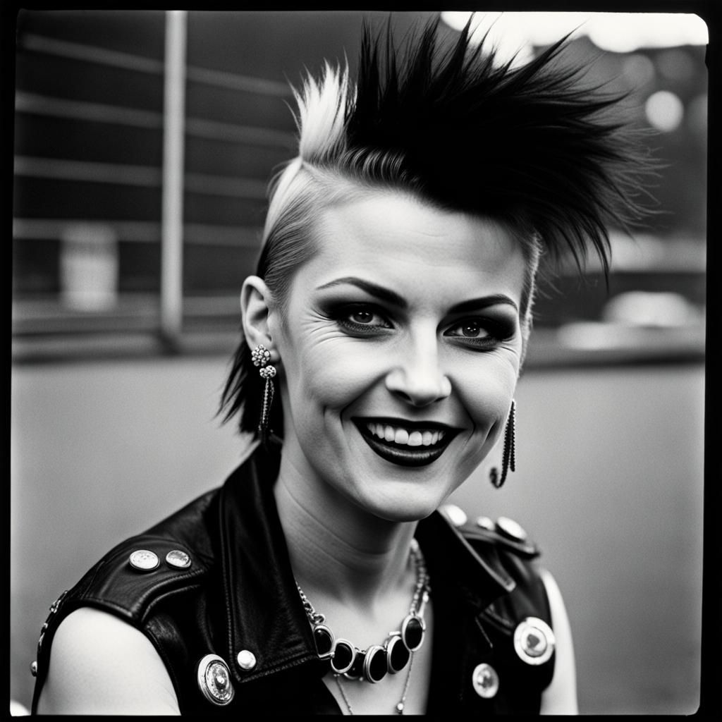 Sheena - Sarcastic Punk Rocker Girl in 80s Leeds