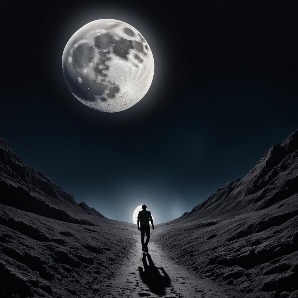 Moonwalk - AI Generated Artwork - NightCafe Creator