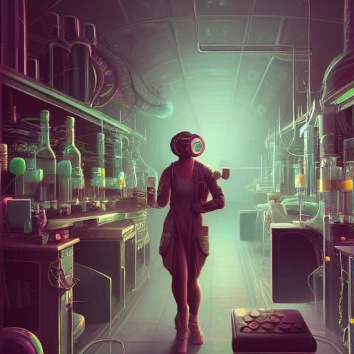 Bioshock Lab - AI Generated Artwork - NightCafe Creator