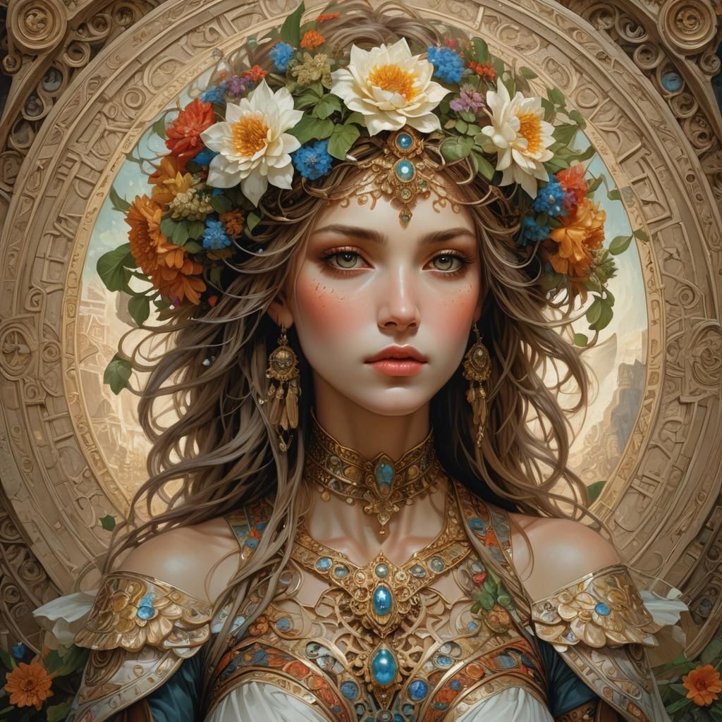 Flora - AI Generated Artwork - NightCafe Creator