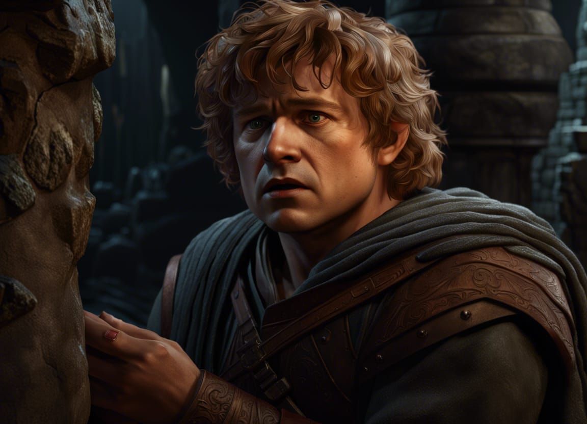 Samwise Gamgee - AI Generated Artwork - NightCafe Creator