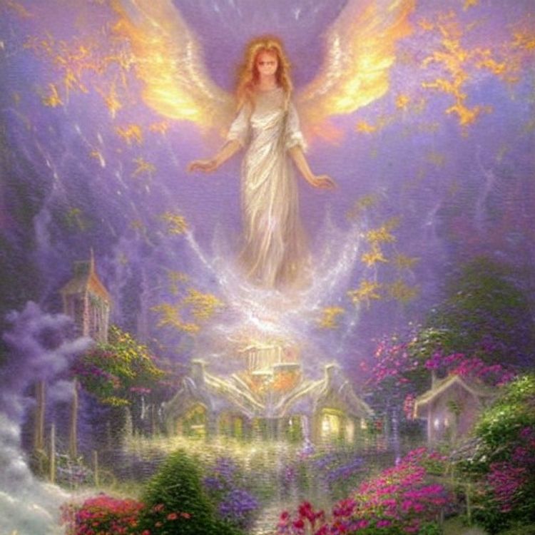 Archangels in heaven - AI Generated Artwork - NightCafe Creator