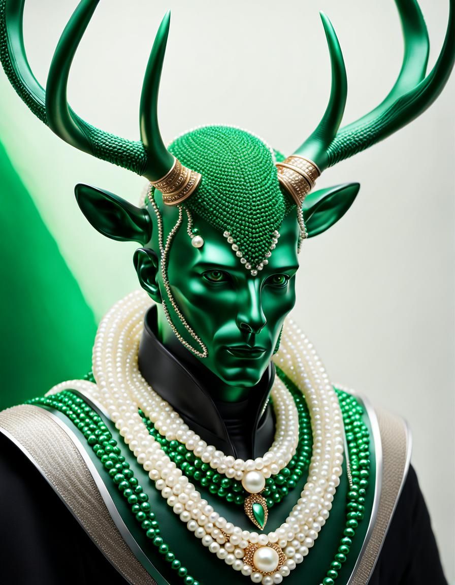 A alien king - AI Generated Artwork - NightCafe Creator