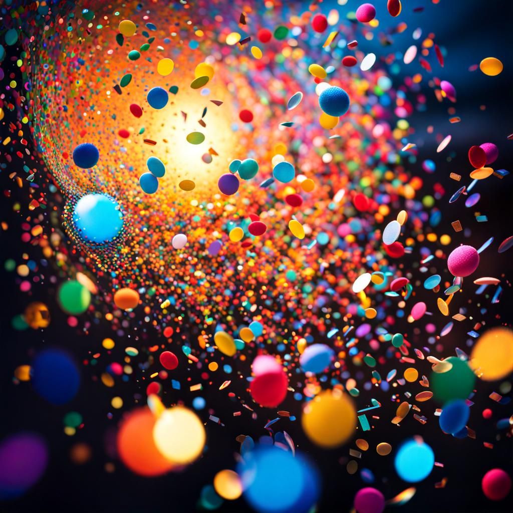Confetti - AI Generated Artwork - NightCafe Creator