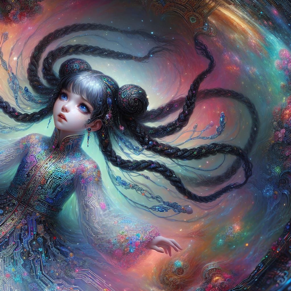 Digital Deep Dream - AI Generated Artwork - NightCafe Creator