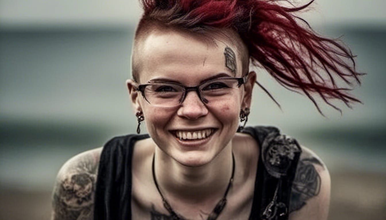 Fennoscandian punk - AI Generated Artwork - NightCafe Creator