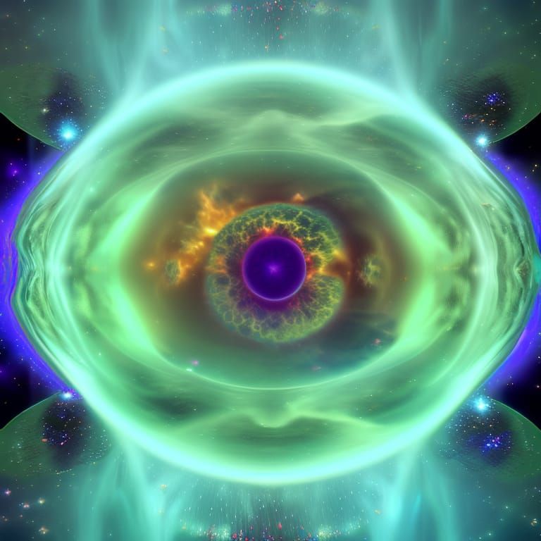 A super barbie cosmic explosion like a hidden underwater super volcano ...