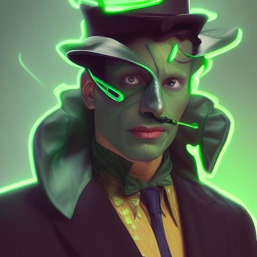the riddler - AI Generated Artwork - NightCafe Creator