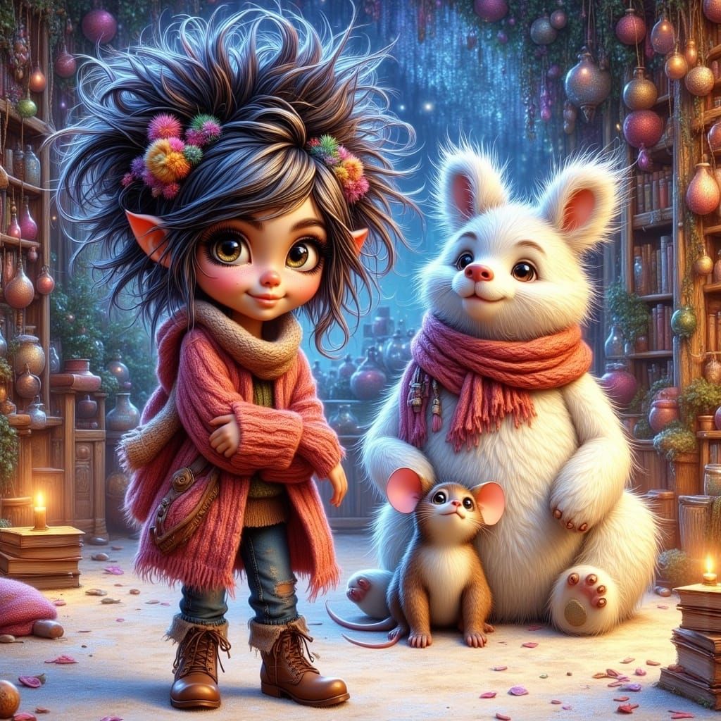 Amelia pixie 2024 - Whimsical Winter Wonder in Punky Pixie S...