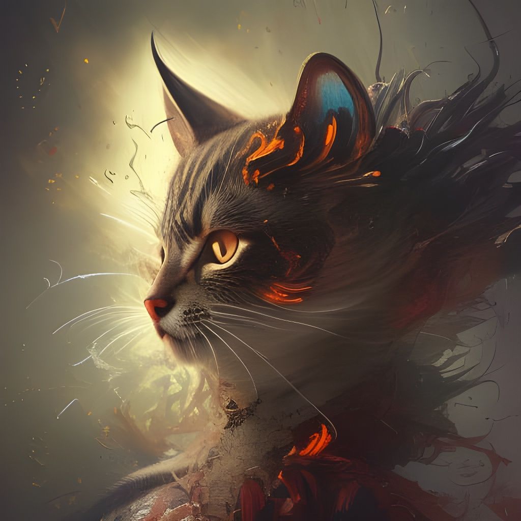 fierce feline - AI Generated Artwork - NightCafe Creator