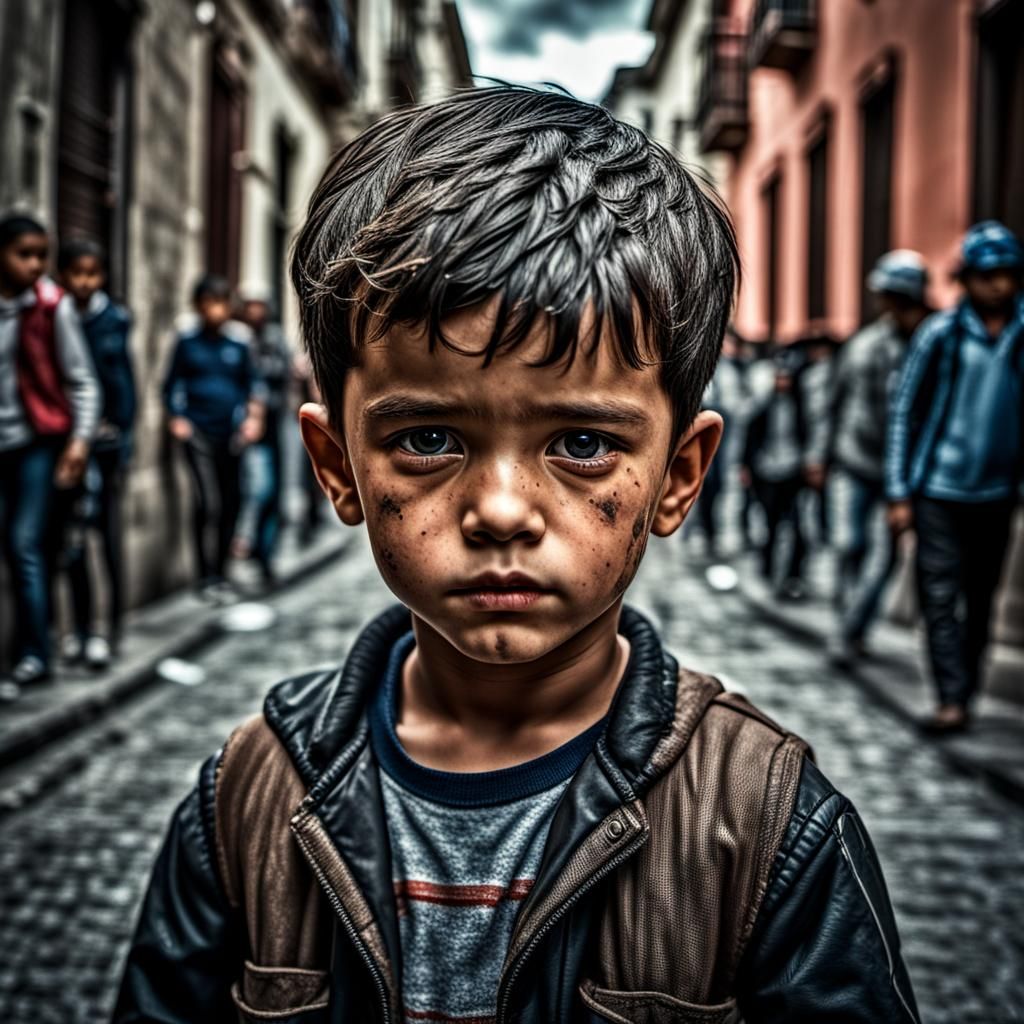 Mirada triste - AI Generated Artwork - NightCafe Creator