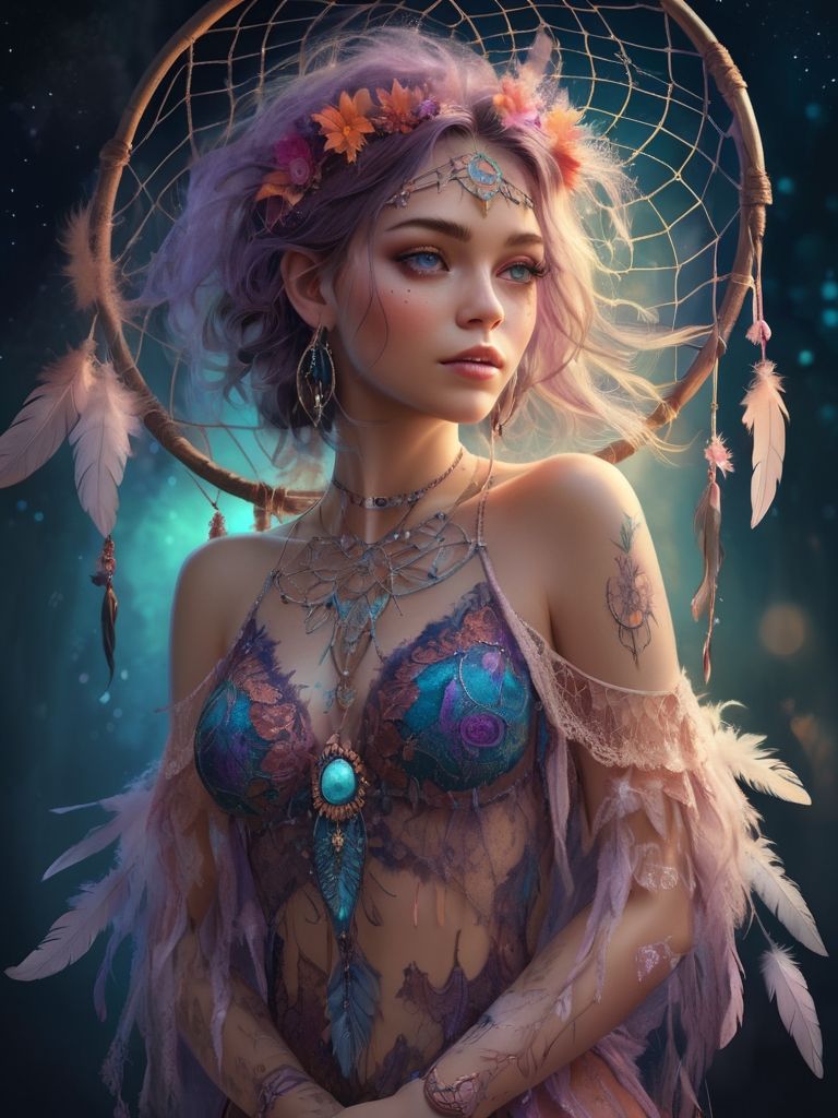 Dreamweaver Alyssia - AI Generated Artwork - NightCafe Creator