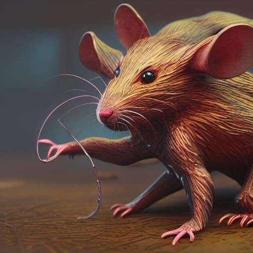 Rat - AI Generated Artwork - NightCafe Creator