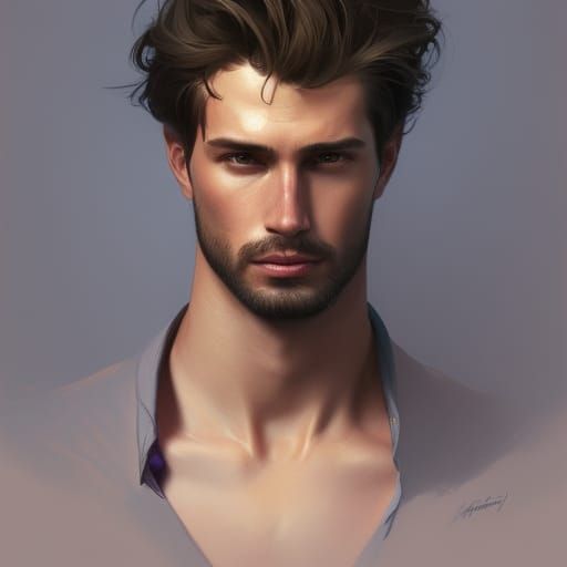 Male Model - AI Generated Artwork - NightCafe Creator