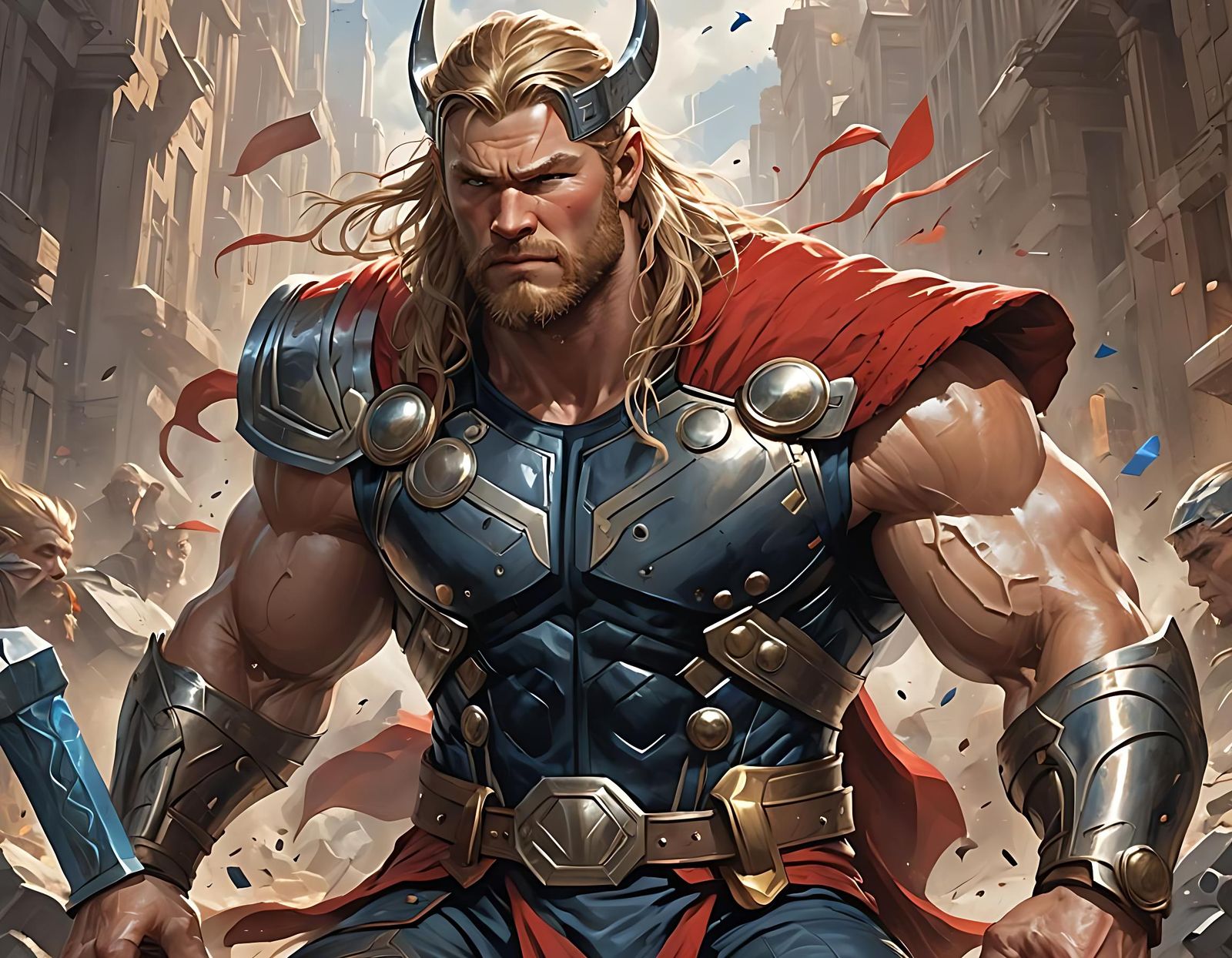 Thor - AI Generated Artwork - NightCafe Creator