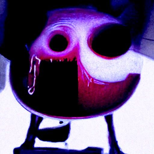 Teapot - Cryptic Teapot in Dark Horror Scene