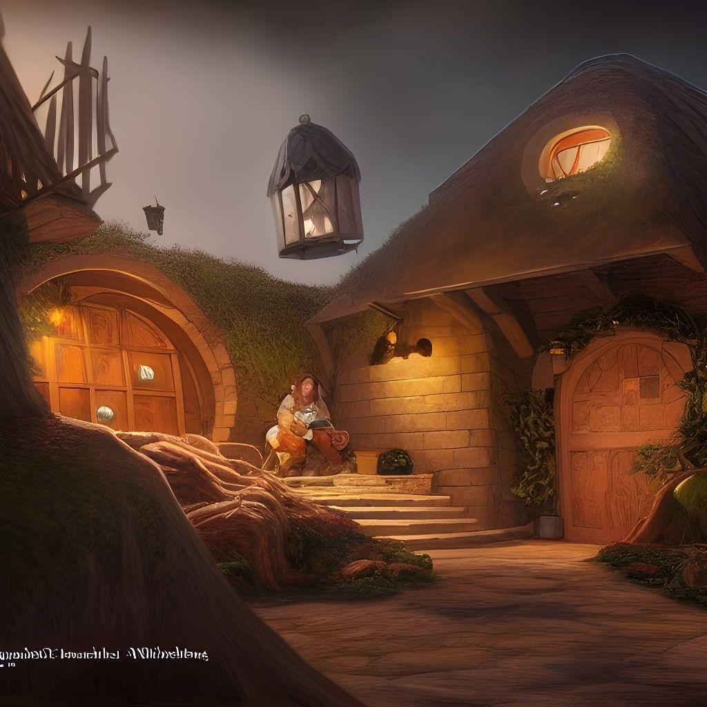 Shire Life - AI Generated Artwork - NightCafe Creator