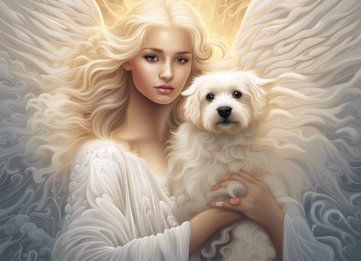 For you Vicky ️😇 - AI Generated Artwork - NightCafe Creator