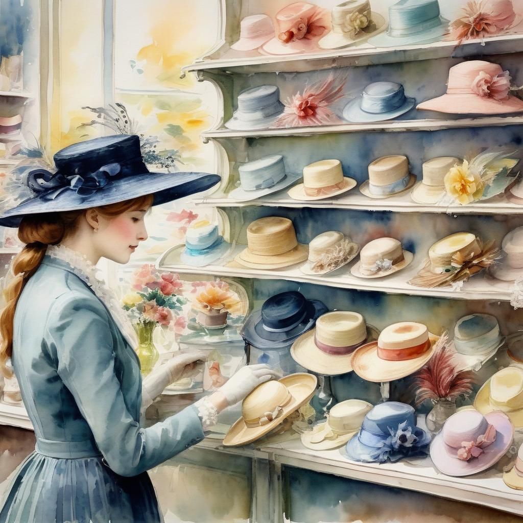 Choosing a new hat - Choosing a new hat