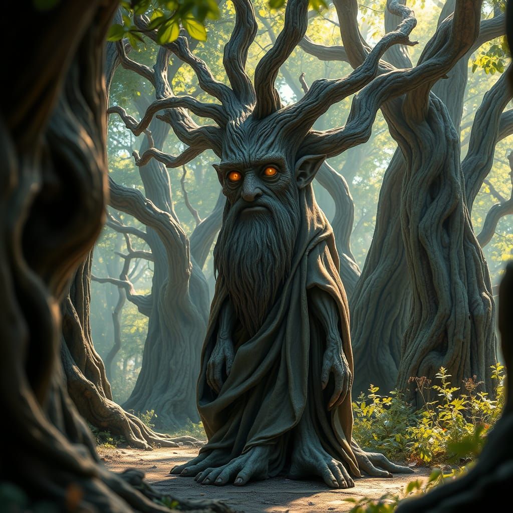 THE WISE TREE OF THE FOREST.