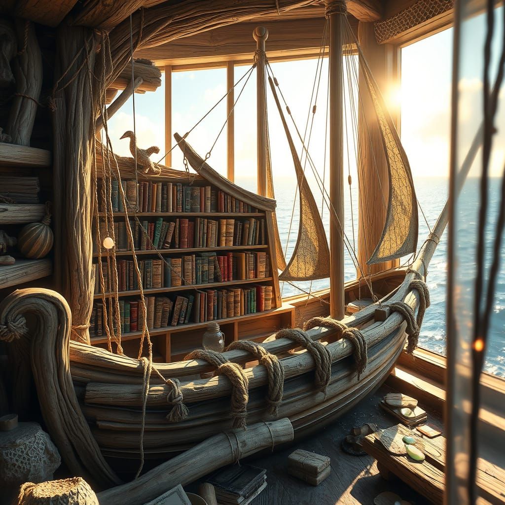 "The Floating Library" - "The Floating Library"