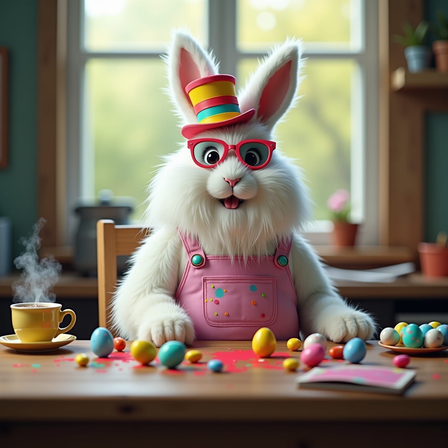 Easter Bunny Masterpiece in Cinematic Style - AI Art