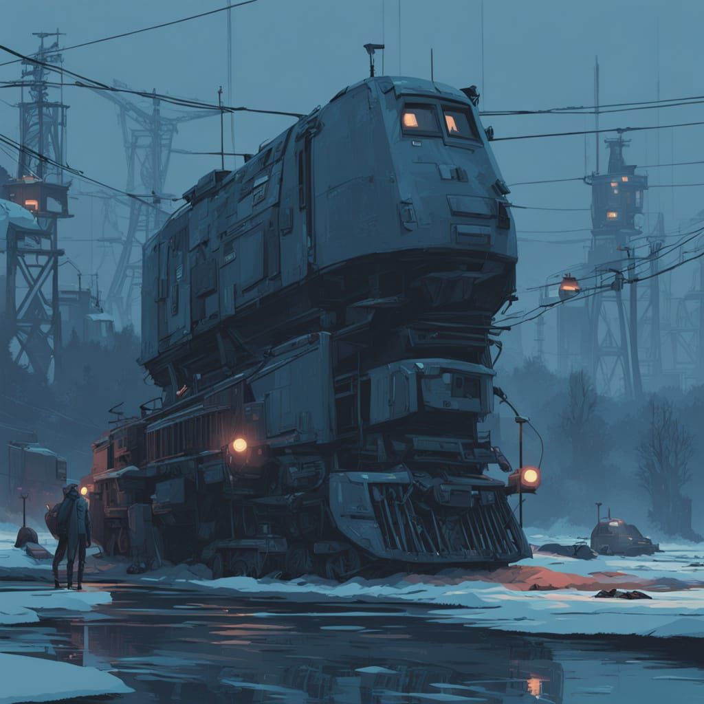 Atomic train - Regal Ebony Aristocrat Commands with Sinister...