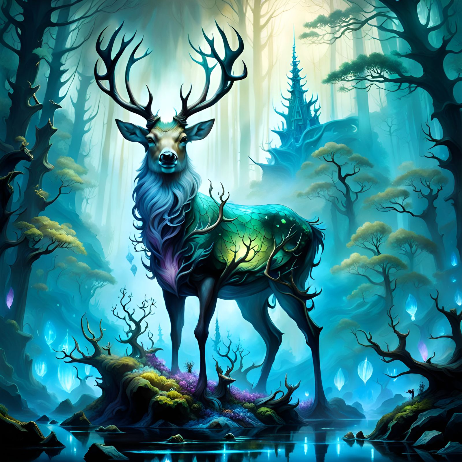 Sylvacer, Gardien d'Enaria (2) - AI Generated Artwork - NightCafe Creator