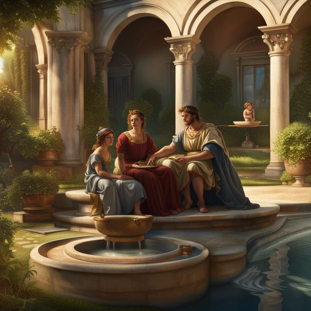 roman family - AI Generated Artwork - NightCafe Creator