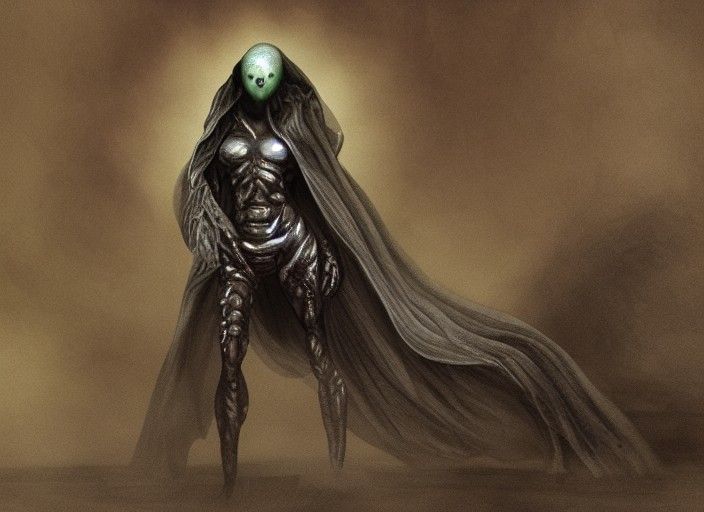 Nightmarish Wraith - AI Generated Artwork - NightCafe Creator