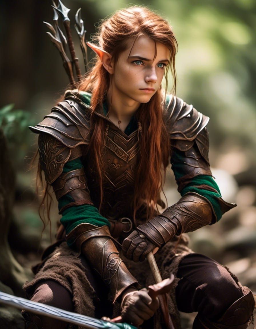 Wild Elf Ranger - AI Generated Artwork - NightCafe Creator