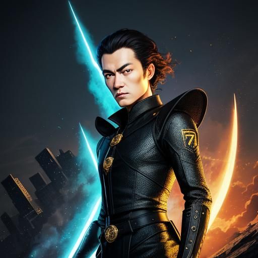 Apparently he's an inter-dimensional assassin. - AI Generated Artwork - NightCafe Creator