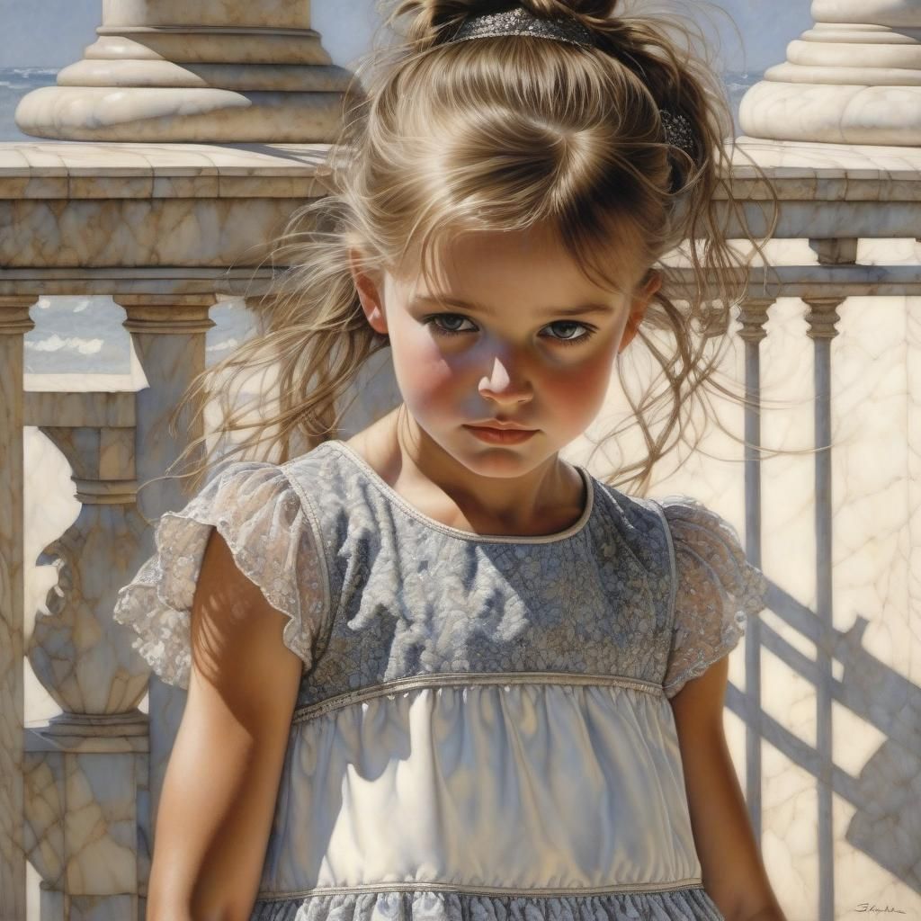 Portrait of a Child - AI Generated Artwork - NightCafe Creator