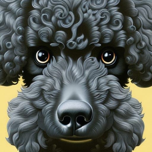 Poodle - AI Generated Artwork - NightCafe Creator