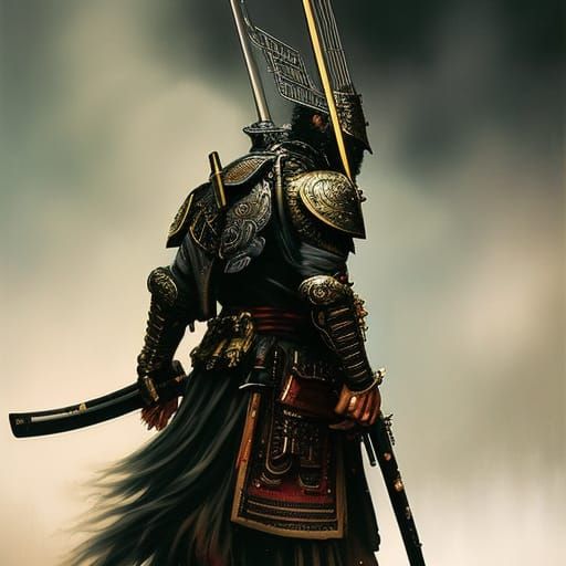 Samurai - AI Generated Artwork - NightCafe Creator