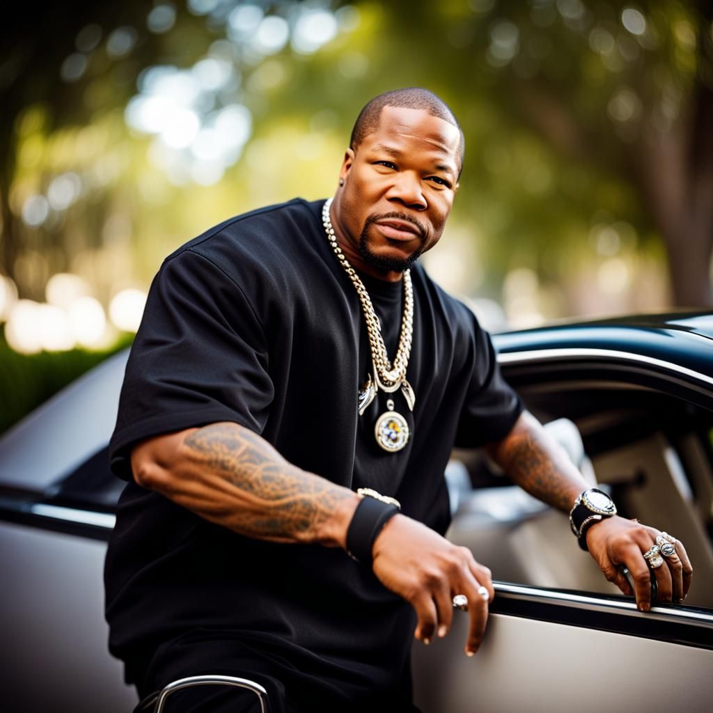Rapper Xzibit doing pimp my ride - AI Generated Artwork - NightCafe Creator