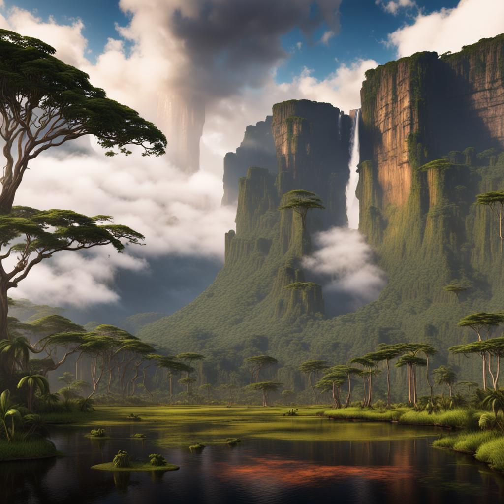 Mount Roraima - AI Generated Artwork - NightCafe Creator